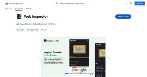 web inspector enhanced devtools for chrome