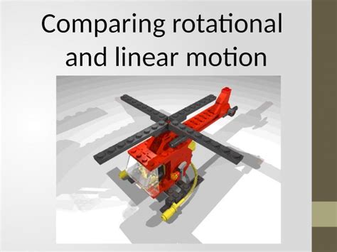 PPTX Comparing Rotational And Linear Motion Angular Velocity Angular Velocity Is The Rate Of