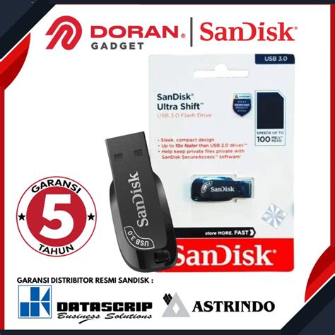 Jual Sandisk Flashdisk Ultra Shift CZ USB Flashdisk GB GB GB Garansi Resmi