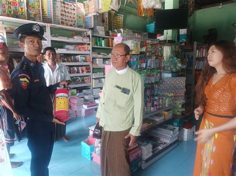 လပွတ္တာမြို့နယ် မီးသတ်ဦးစီးဌာနက ရပ်ကွက်၊ ကျေးရွာမီးဘေးလုံခြုံရေး တစ်အိမ