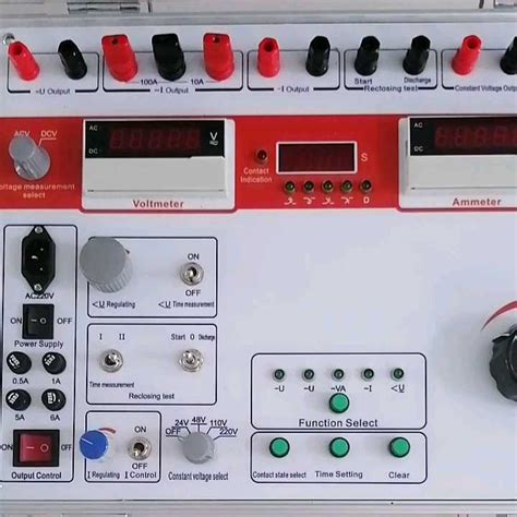 Single Phase Secondary Injection Test Set Sing Phase Relay Protection