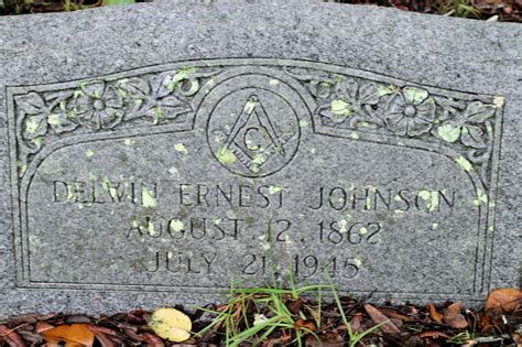 Delwin Ernest Johnson 1862 1945 Find A Grave Memorial