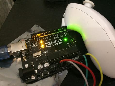 Wii Nunchcuck Unojoy Pc Game Controller Rarduino