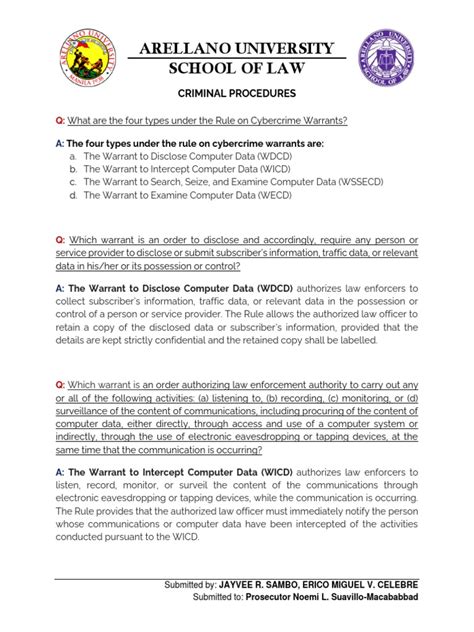 Cyber Warrant Pdf Search Warrant Surveillance