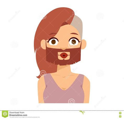 Woman Emoji Face Vector Stock Vector Illustration Of Comic