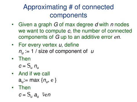 Ppt Approximating The Mst Weight In Sublinear Time Powerpoint Presentation Id9499883