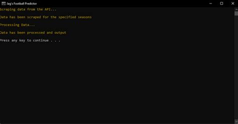 GitHub Ratloop MatchOutcomeAI A Data Driven Approach To Predicting Football Match Outcomes