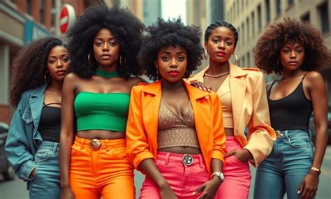80s Fashion Black Women Bold Styles And Cultural Pride