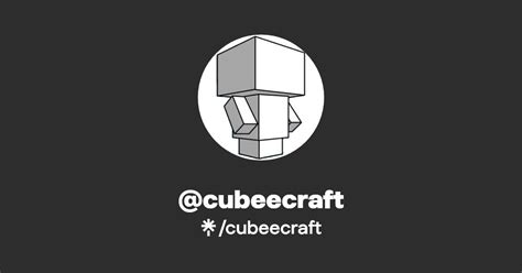 Cubeecraft Instagram Facebook Linktree