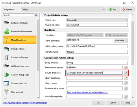 Developing OpenOCD FLASH Drivers For External Memories VisualGDB Tutorials
