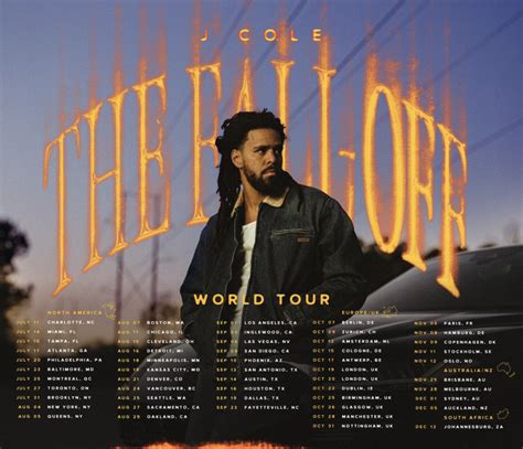 J Cole Announces The Fall Off World Tour Across Four Continents Rgm