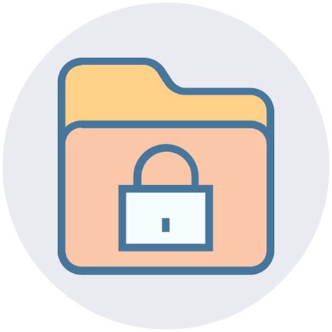 Encryption Files Folder Lock Locked Safety Secured Icon Download On Iconfinder