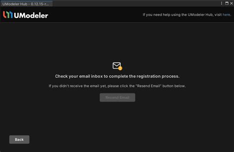 Basic Installation via Email | UModeler X