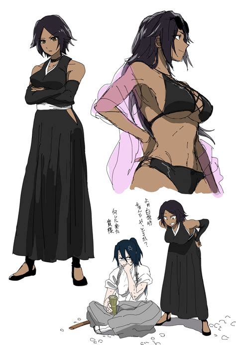 Nil Note Kuchiki Byakuya Shihouin Yoruichi Bleach Bleach Brave Souls Bleach Turn Back