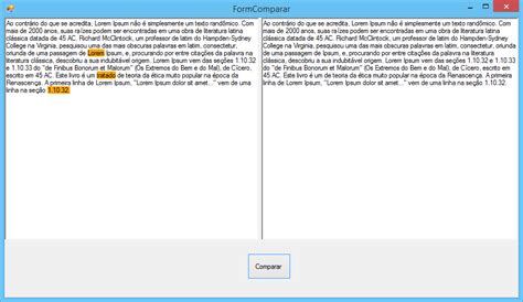 c how to compare two string by marking the differences answall