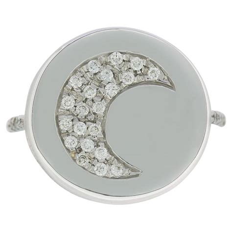 Carolina Bucci Diamond Moon Ring For Sale At 1stdibs