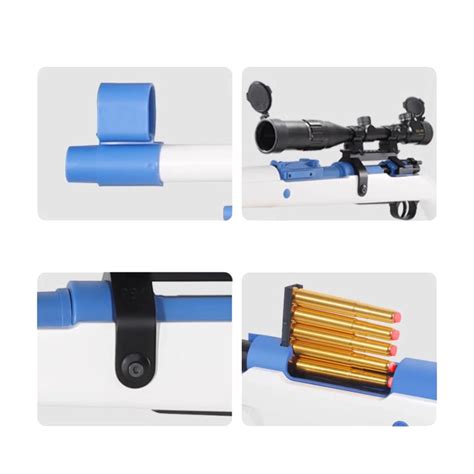 Single Action Shell Ejecting Kar98k Foam Nerf Sniper Rng