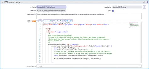 Servicenow Field Messages Displaying Them Above The Field Operation