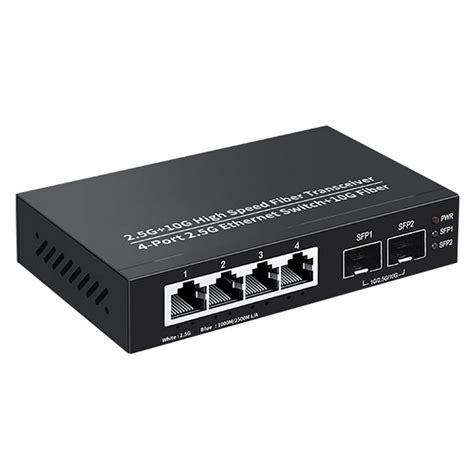 Hot 25g Ethernet Switch 4 Port 2500mbps Network Switcher 2 10g Sfp