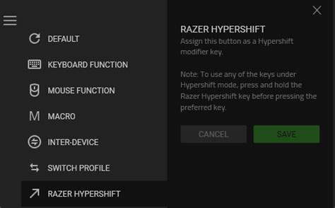 Razer Hypershift Modifier Key Send Native Behaviour Razer Insider