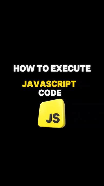 How To Execute Javascript Code 🚀 Codewithimraan Javascript Js