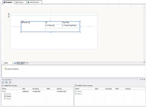 special grouping in a list needed in reporting general discussions