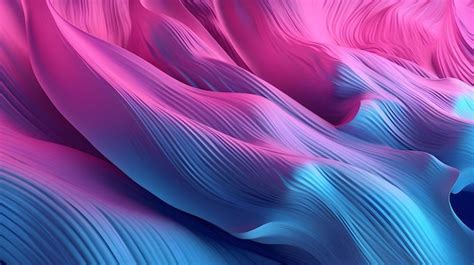 Premium Ai Image Abstract 3d Rendering Of Wavy Surface Futuristic Background Design