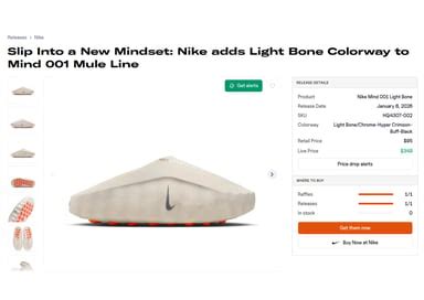 Where To Buy The Nike Mind Collection