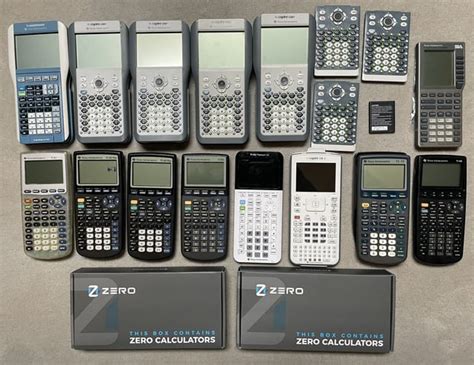 My Graphing Calculator Collection 213 Calculators R Coolcollections