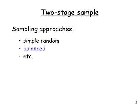 Ppt Two Stage Sampling Powerpoint Presentation Free Download Id