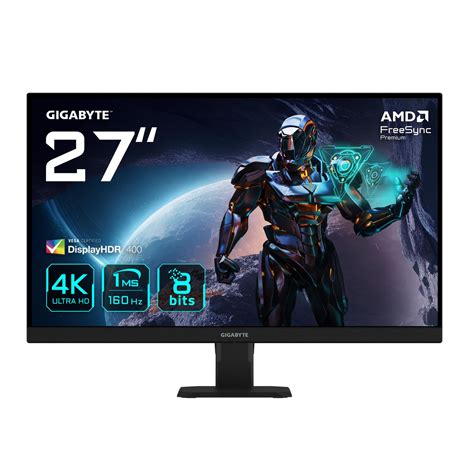 Gigabyte Gs27u 27” Gaming Monitor 4k Ultra Hd 160hz Topmarket Israel