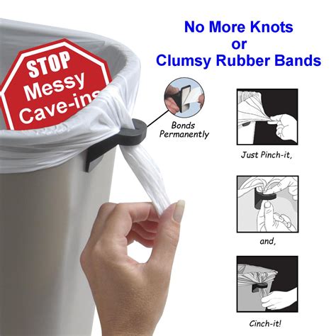 The Trash Bag Cinch™ Is Simply The Fastest And Easiest Way To Secure A
