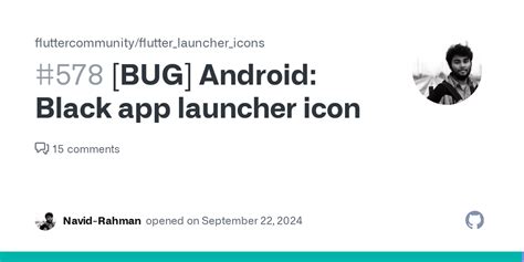 Bug Android Black App Launcher Icon · Issue 578 · Fluttercommunityflutterlaunchericons