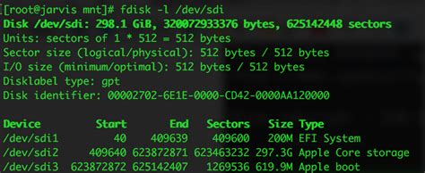 Mount Mounting HFS Partition On Arch Linux Super User