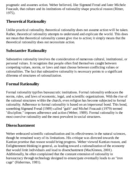Solution Weber And Rationalization Studypool