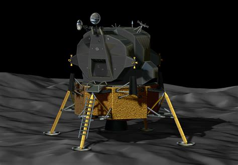 3d File Lunar Module Apollo 11 Stl Obj Files For 3d Printers 🎠 ・3d Printer Design To Download・cults