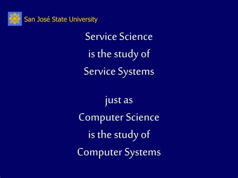 Ppt Introduction To Service Science Management And Engineering Ssme Powerpoint Presentation