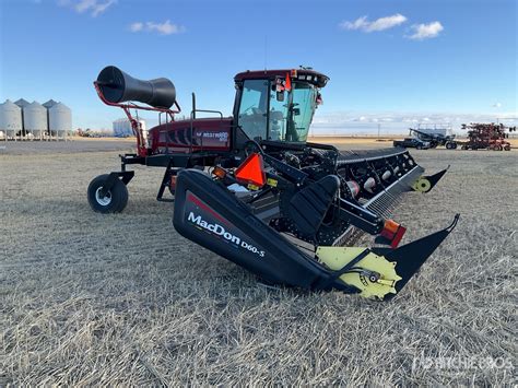 2012 Macdon M155 35 Ft Swather Windrower Ritchie Bros Auctioneers