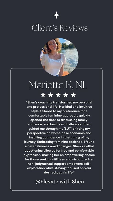 I Highly Recommend Shen Lim As A Life Coach Who Can Provide Invaluable Guidance And Support