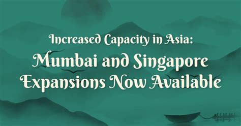 🎉 Announcing Increased Cloud Computing Capacity In Asia Our Mumbai