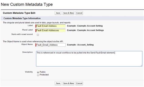 Using Custom Metadata Type In Visual Workflow Fault Emails Jenwlees