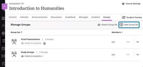 create and manage groups