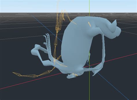 Mesh Gets Deformed When Running Animation Issue Godotengine Godot GitHub