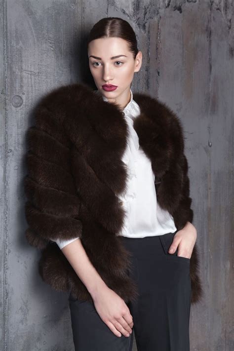 Кожушок з фінського песця арт 280 ціна 15 000 грн Furhouse