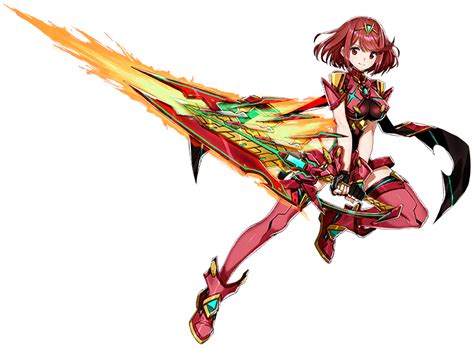 Pyra Xenoblade Chronicles And 2 More Drawn By Saitou Masatsugu Danbooru