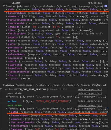 Javascript Redux Store Out Of Sync Storegetstate With State From