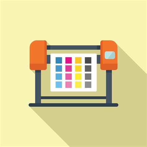Cmyk Plotter Icon Flat Vector Digital Print 21503134 Vector Art At Vecteezy
