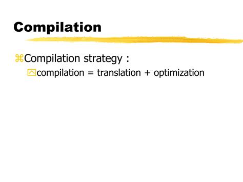 Compiler Optimization Ppt