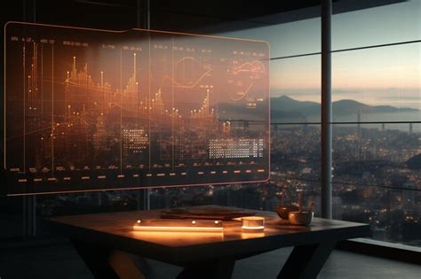 Data Analysis And Graphics Premium Ai Generated Image