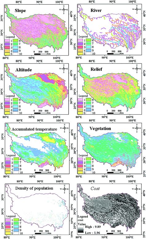 Raster Data Set After Reclassification And Cost Weight Download Scientific Diagram